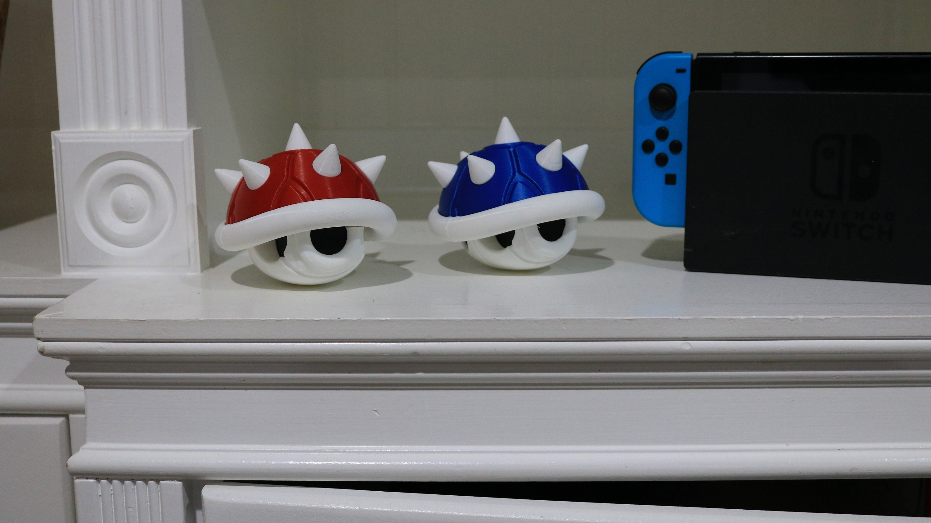 Mario Turtle Shell Blue Shell Game Cartridge Holder Mario Kart - Etsy