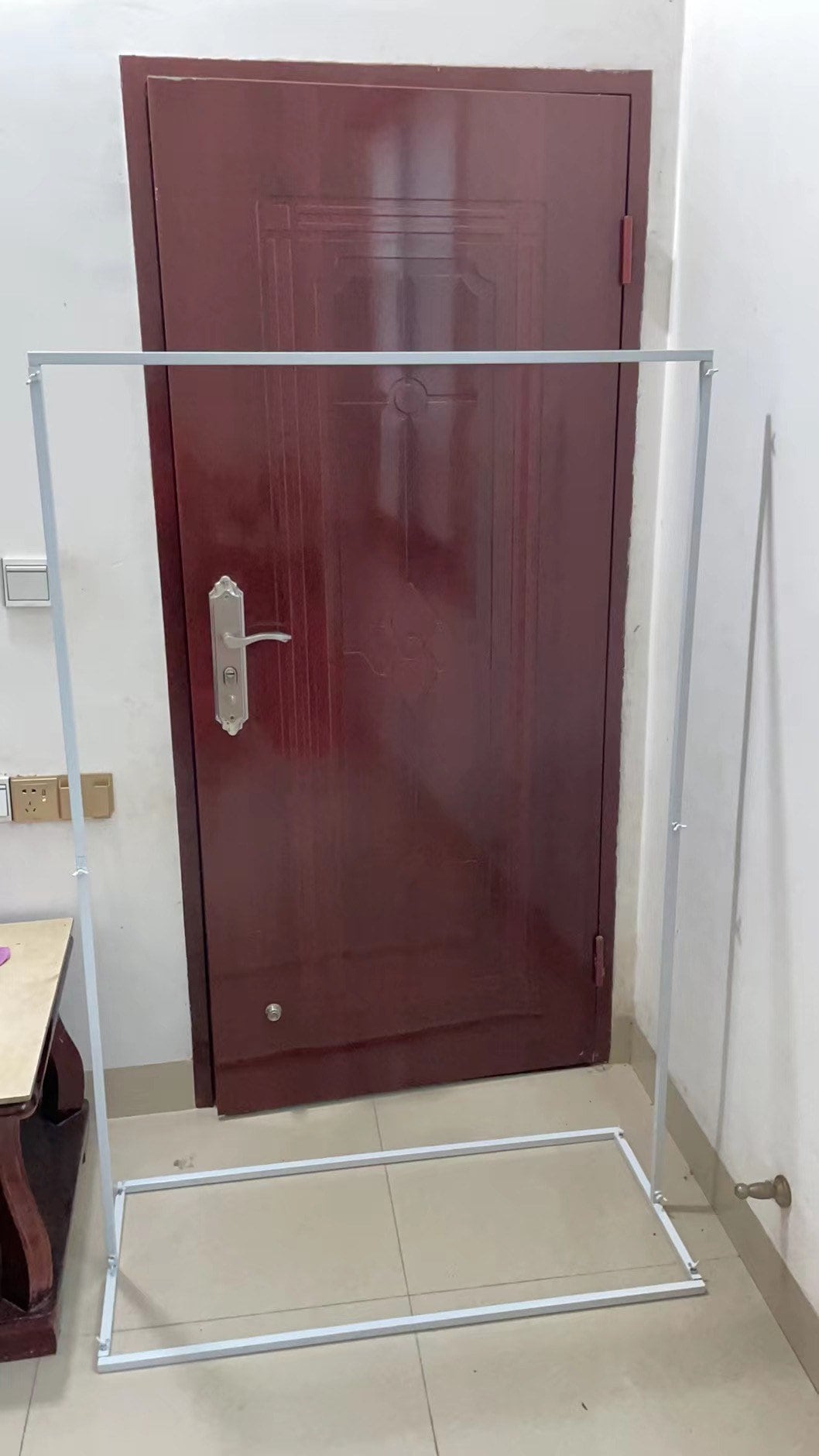 3.3x6.6 Ft White Rectangular Metal Frame Arch for Wedding - Etsy Canada