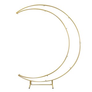 6.6ft Moon Wedding Arch Backdrop Arch Wedding Decoration Metal Arch ...