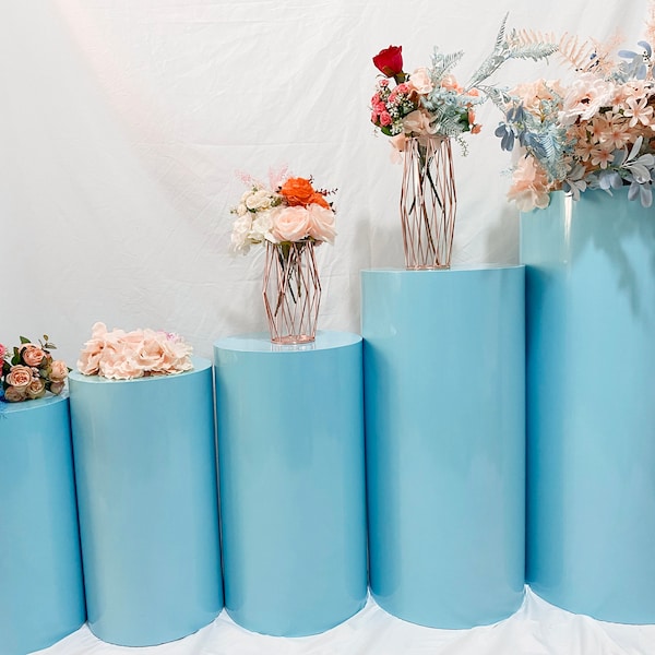 Round Cylinder Pedestal Display - Etsy
