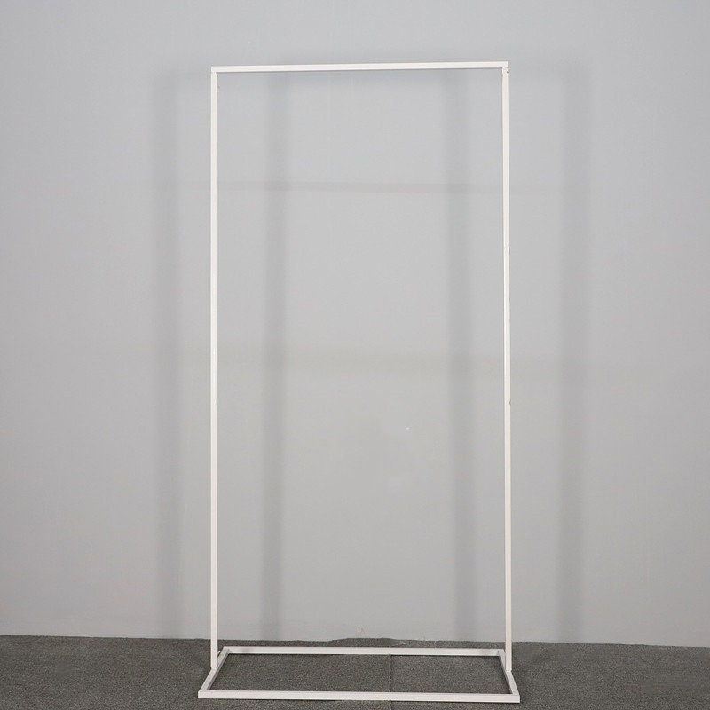 3.3x6.6 Ft White Rectangular Metal Frame Arch for Wedding - Etsy