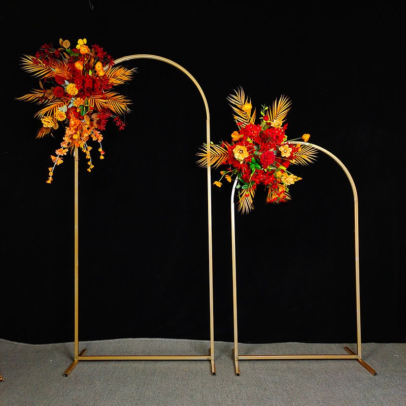 6ft Tall Gold Semi Circle Arch/rectangular Arch/geometric - Etsy UK