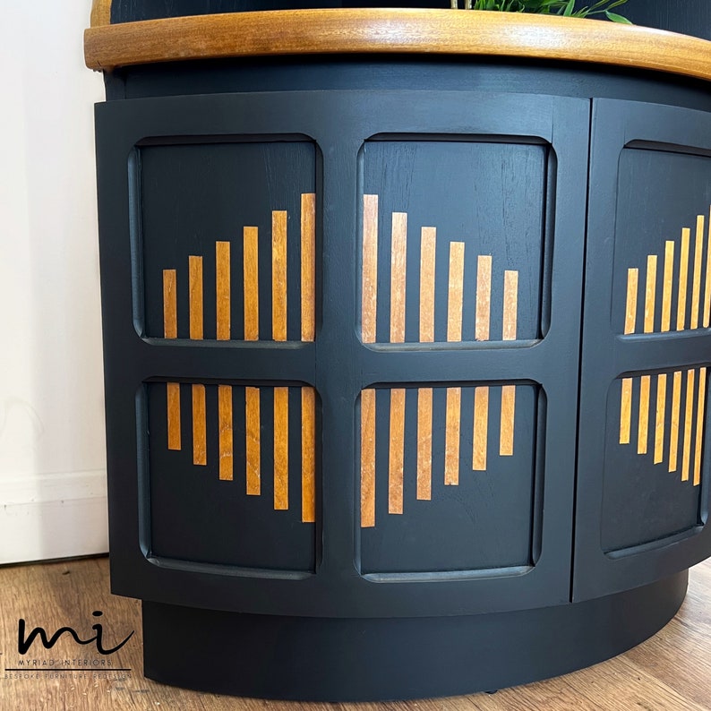 SOLD Commissions Available Mid Century Modern Nathan Corner - Etsy