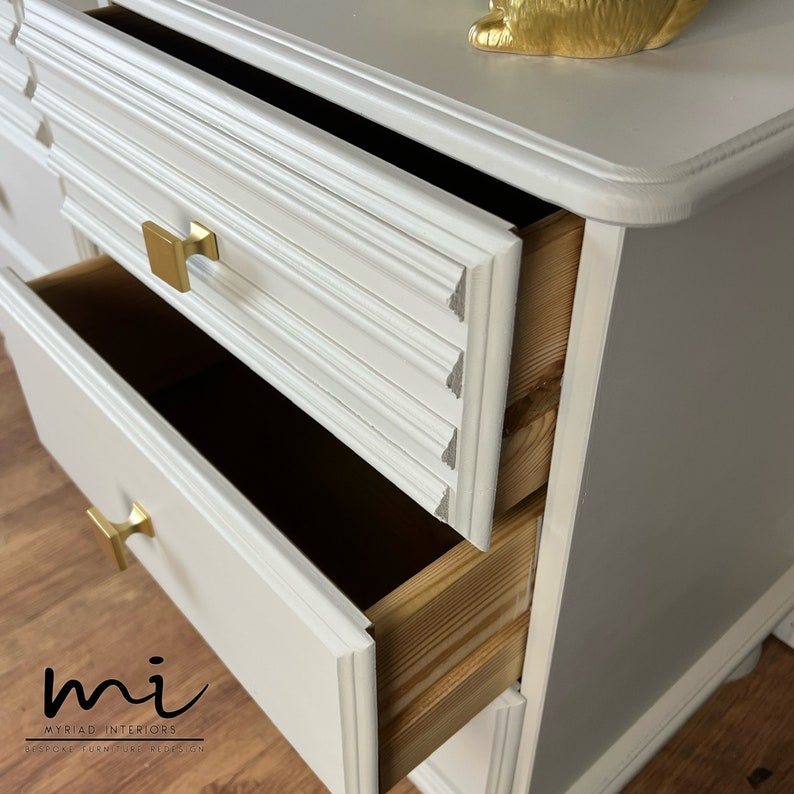Neutral Pine Bedside Tables Greige Pale Mushroom Night - Etsy UK
