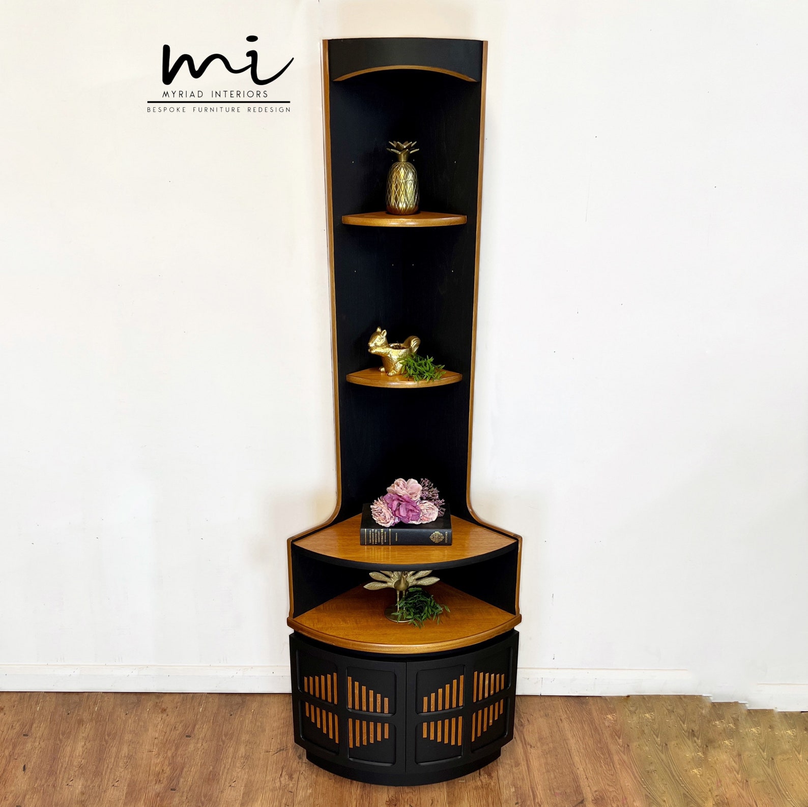 SOLD Commissions Available Mid Century Modern Nathan Corner - Etsy