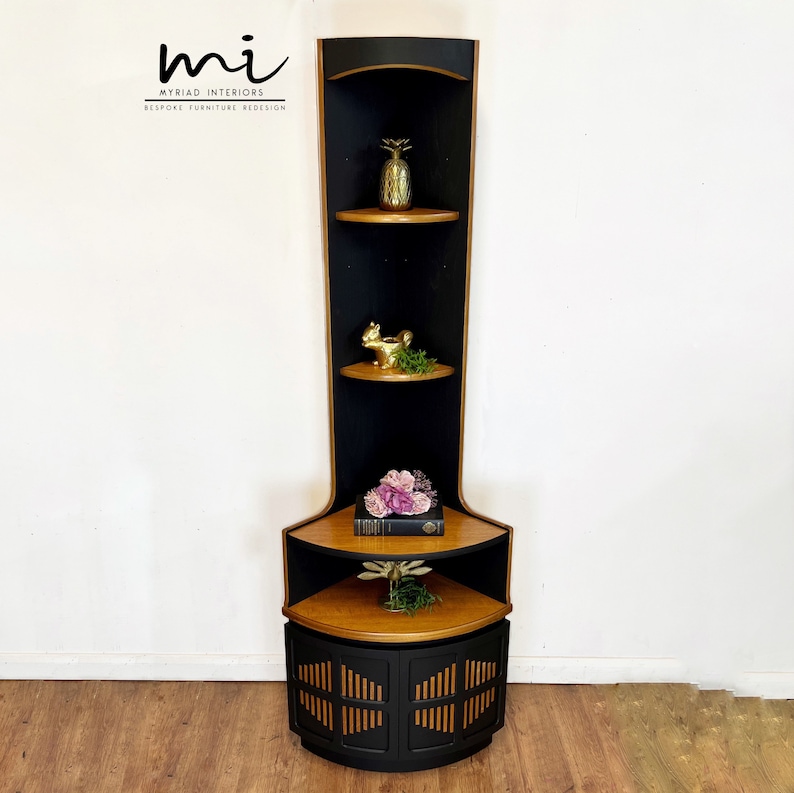 SOLD Commissions Available Mid Century Modern Nathan Corner - Etsy