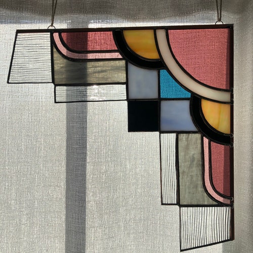 Stained Glass Cobweb Corner - Etsy
