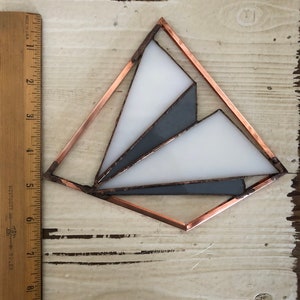 Custom Stained Glass Origami Paper Plane Design - Etsy