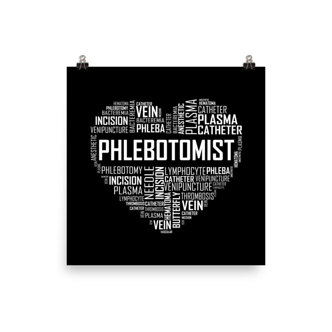 Phlebotomist Love Poster Phlebotomist Poster Phlebotomist - Etsy