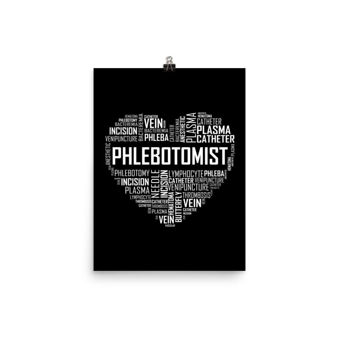 Phlebotomist Love Poster Phlebotomist Poster Phlebotomist - Etsy