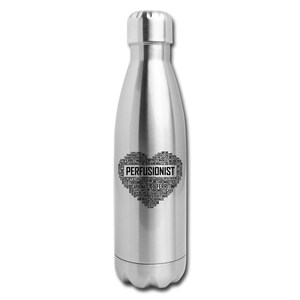 Perfusionist Heart Water Bottle, Stainless Steel 17 Oz Water Bottle ...