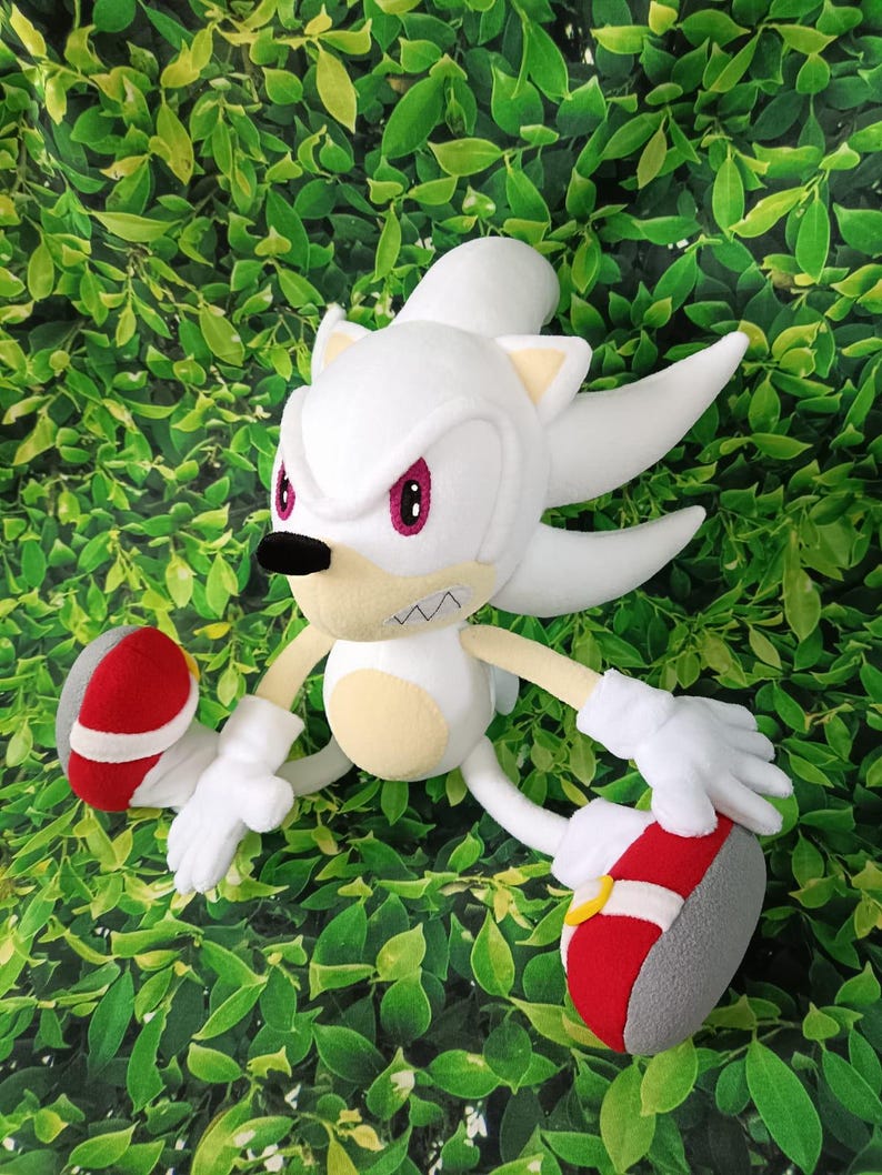 Hyper Sonic Plush, the Hedgehog Plush, Sonic Exe Plush, Stuffed Animal 14' - Etsy Canada