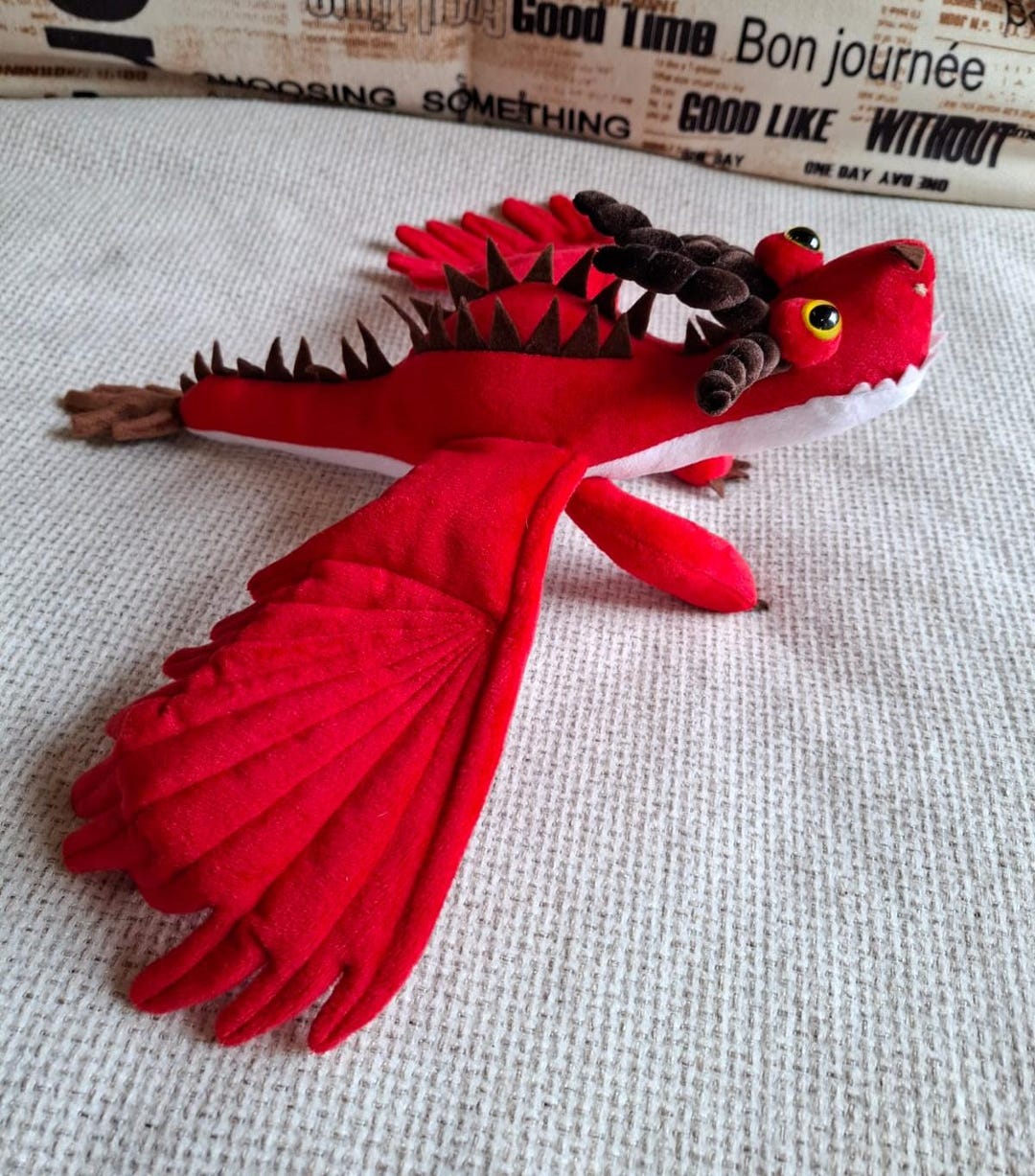 Hookfang Plush, How to Train Your Dragon, Dragon Plush, Httyd ...