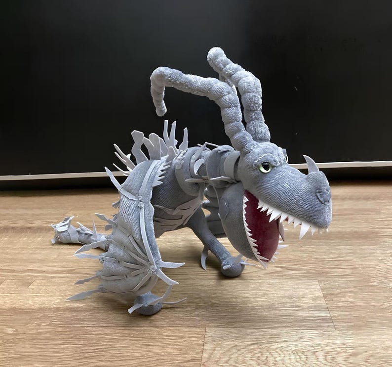 Boneknapper Plush, How to Train Your Dragon, Dragon Plush, Httyd ...