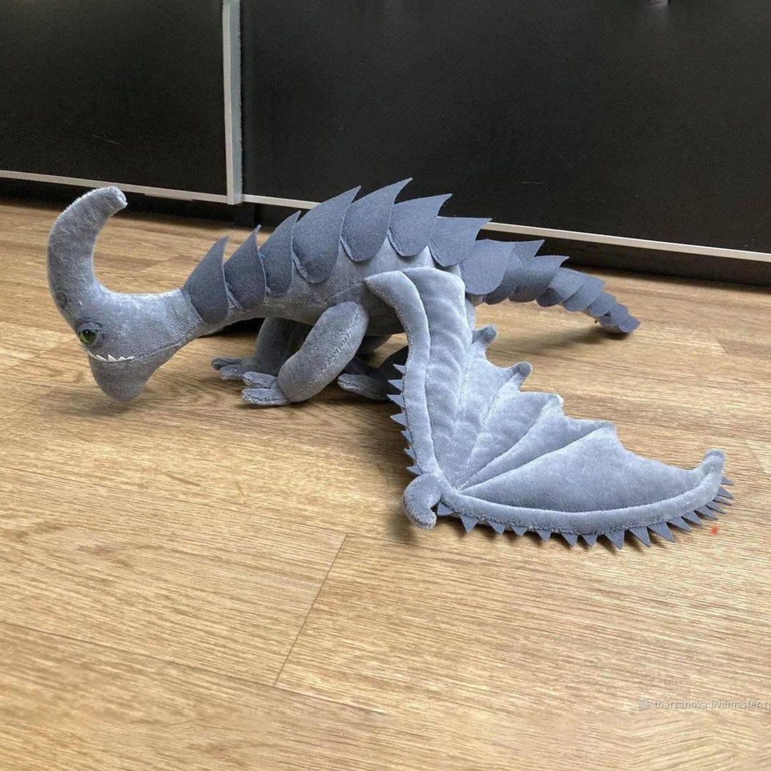 Razorwhip Plush, How to Train Your Dragon, Dragon Plush, Httyd ...