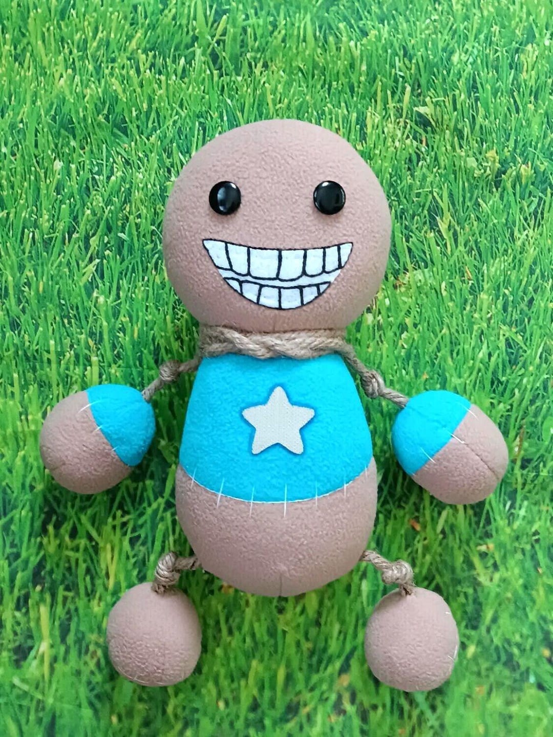 Kick the Buddy Plush, Stuffed Animal, Kawaii Plushie 8.6" (22 Cm) - Etsy