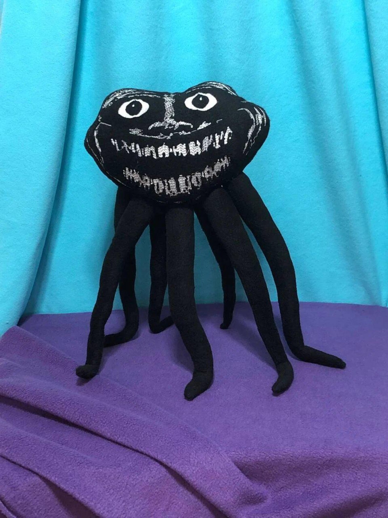 The Weeping God Plush Trollge Inspired Troll Face - Etsy