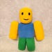 Noob Roblox Plush, Gamer Gift Plushie Toy - Etsy