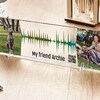 Sound Memorial Gift Sound Wave Art Personal Voice Message or Sound Clip ...