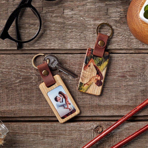 Wooden Key Chain - Etsy