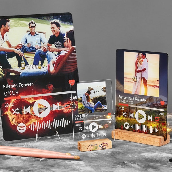 Custom Glass Album Cover - Etsy