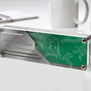 Desk Name Plate, Desk Name Sign, Name Badge, Name Tag, Nameplate, Name ...