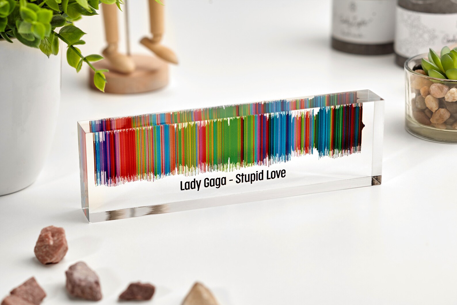 Sound Gift Custom Sound Wave Art on Clear Acrylic Glass - Etsy