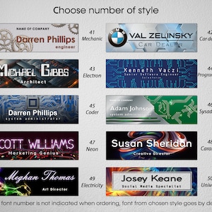 Desk Name Sign Desk Name Plate Name Tag Name Badge Name Sign Nameplate ...