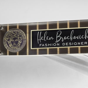 Desk Name Plate, Desk Name Sign, Name Badge, Name Tag, Nameplate, Name ...