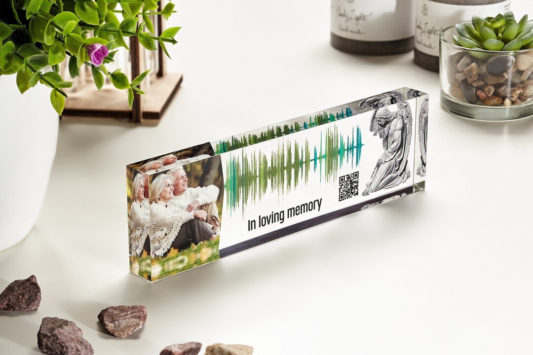 Personal Voice Message Sound Clip With Photo, Remember Loved Ones Who ...