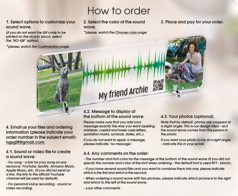 Sound Memorial Gift Sound Wave Art Personal Voice Message or - Etsy