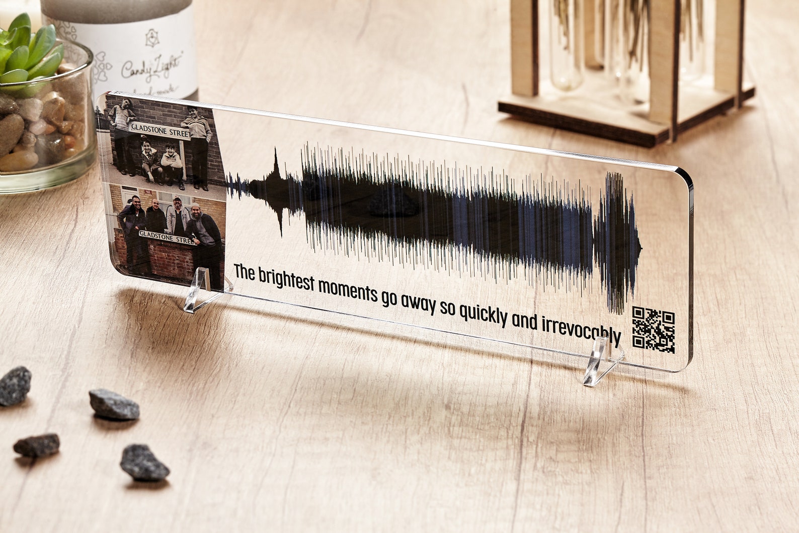 Personalised soundwave song or audio Voice wave Sound message | Etsy