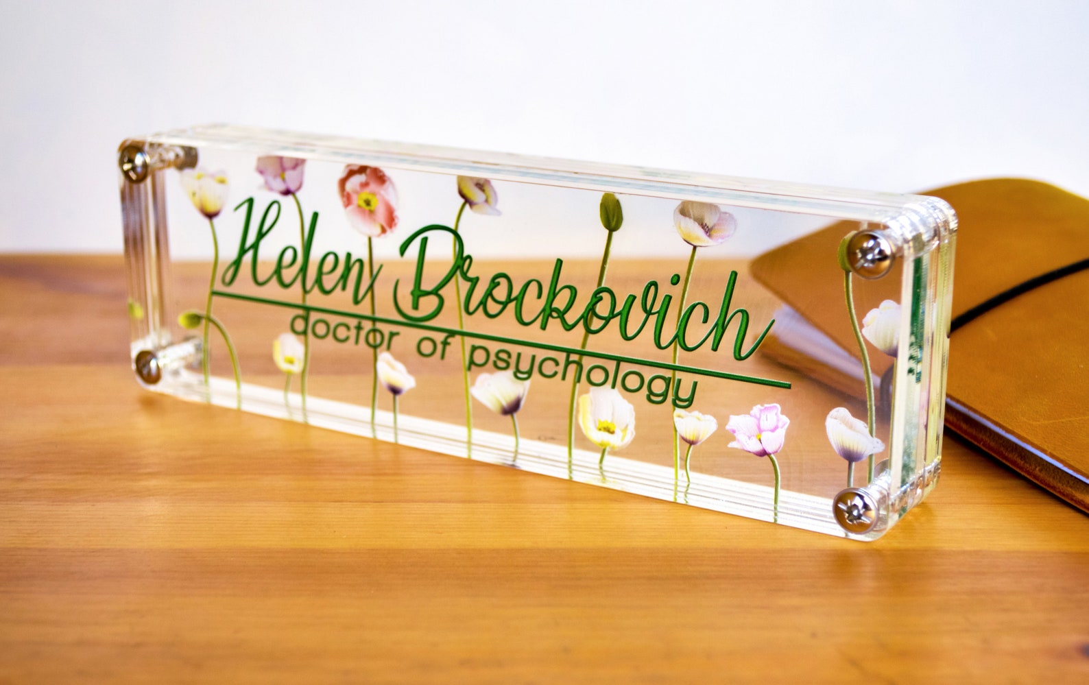 Desk Name Plate Personalized Gift Name Sign Boss Gift Name - Etsy