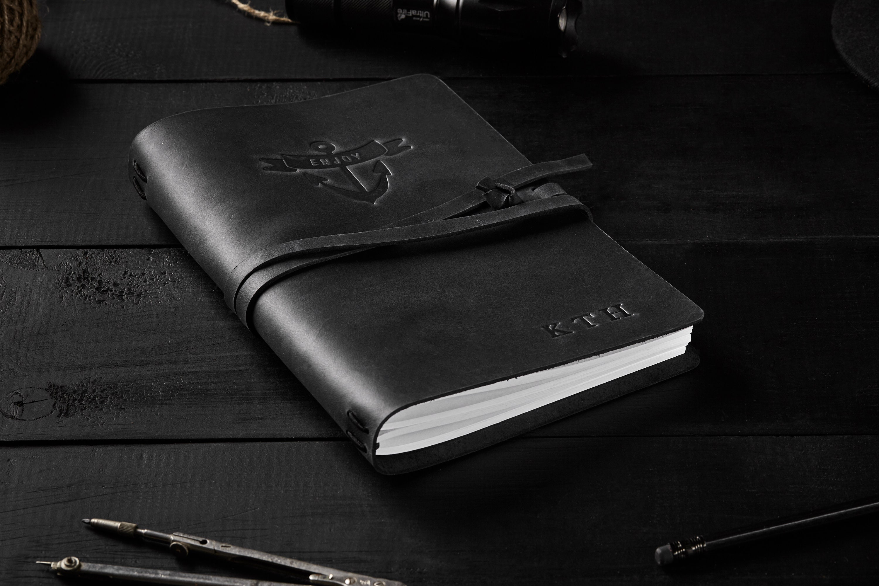 Personalized Leather gift Custom notebook cover Leather diary | Etsy