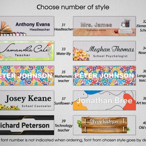 Desk Name Sign Desk Name Plate Name Tag Name Badge Name Sign Nameplate ...