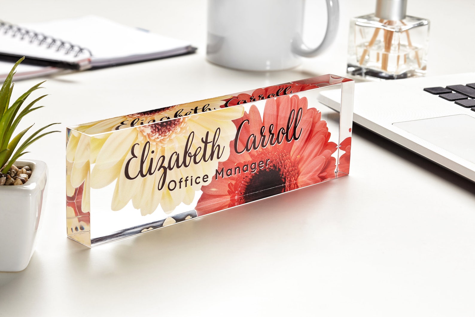 Personalized Name Desk Plate Custom Nameplate Office Name Sign - Etsy