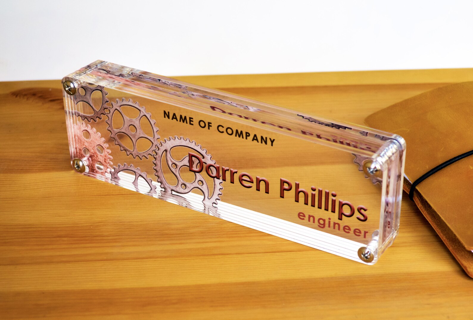 Name Desk Plaque Personalized Gift Name Sign Colleague Gift - Etsy