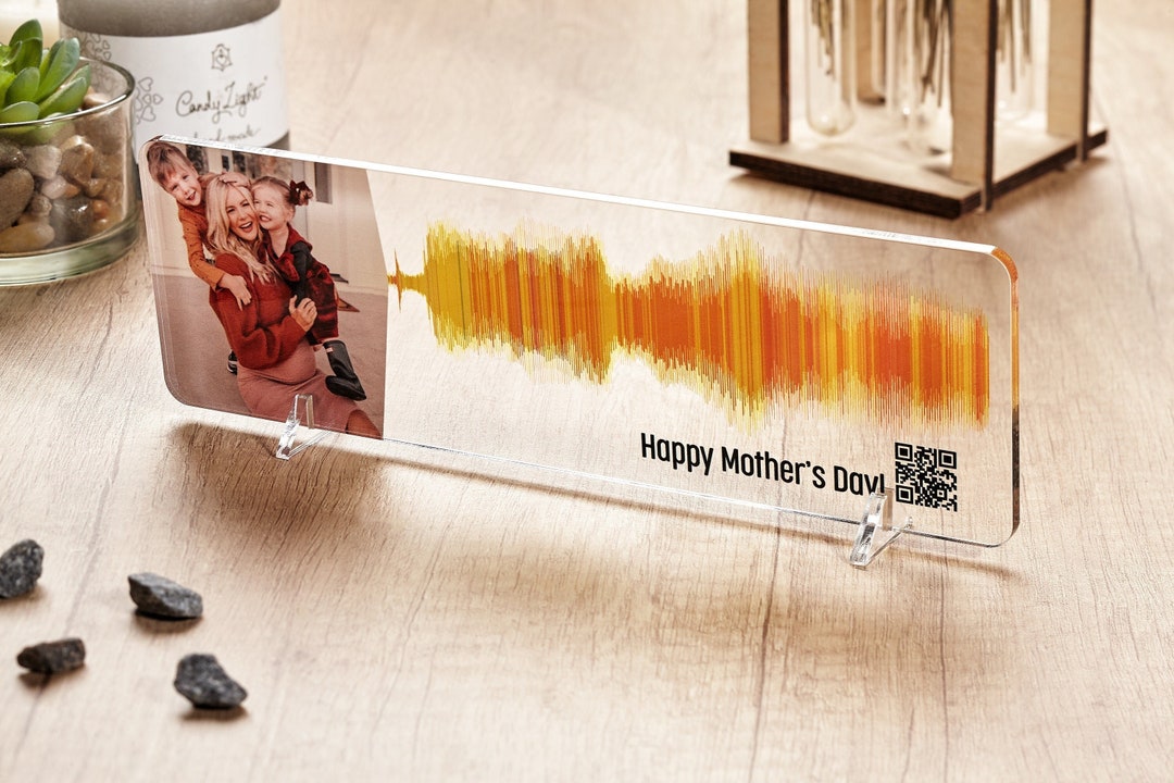 Mothers Day Gifts, Soundwave Gift, Sound Gifts, Gift From Baby for Mom ...