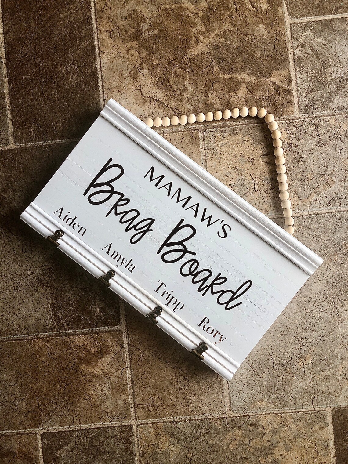 Brag Board Personalized Wall Decor Notice Board | Etsy