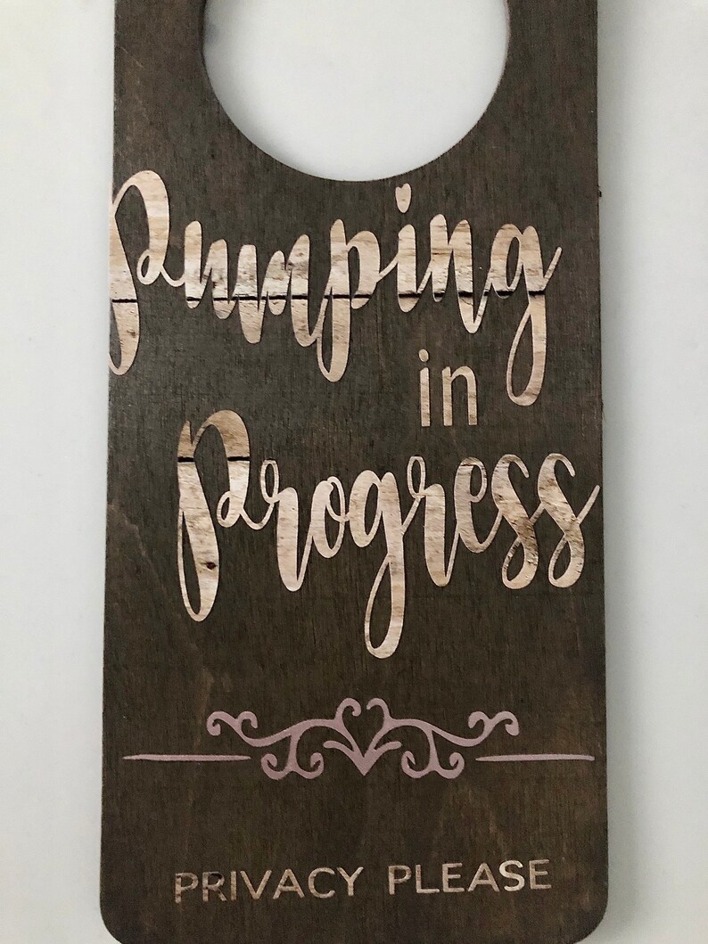 Pumping Sign Work Pumping Sign Do Not Disturb Sign Pumping - Etsy