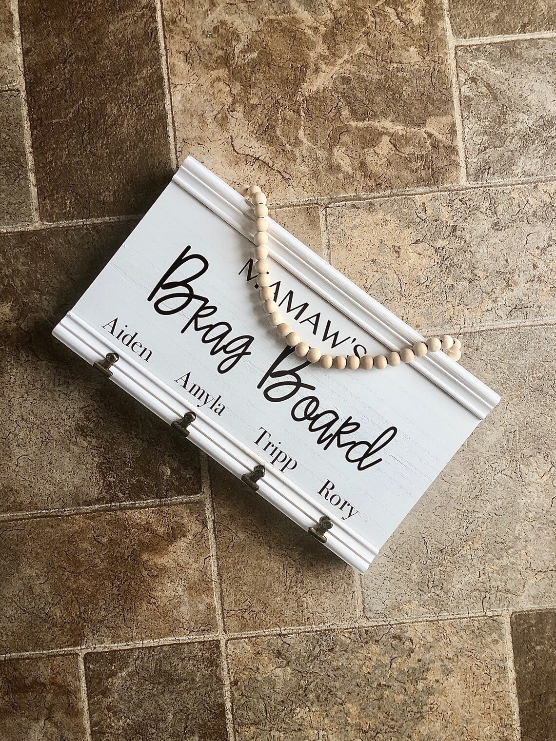 Brag Board Personalized Wall Decor Notice Board - Etsy