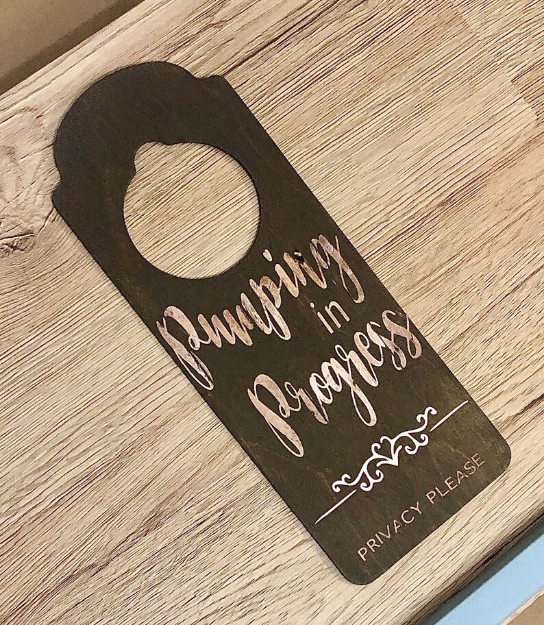 Pumping Sign Work Pumping Sign Do not disturb sign pumping | Etsy