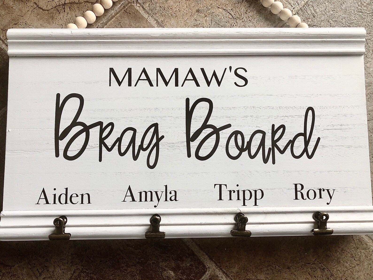 Brag Board Personalized Wall Decor Notice Board - Etsy