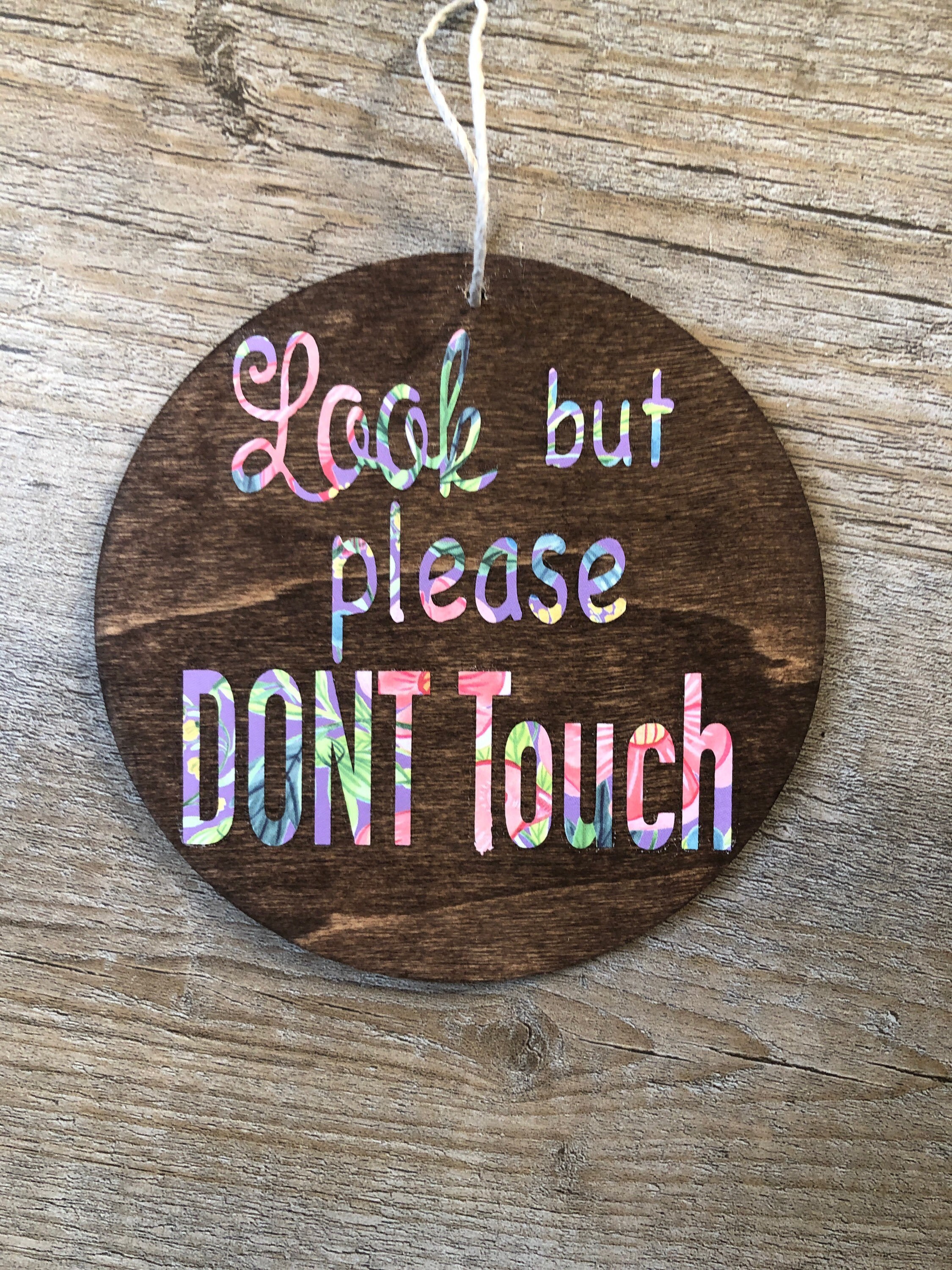 Car Seat Sign Do not touch please dont touch signs baby | Etsy