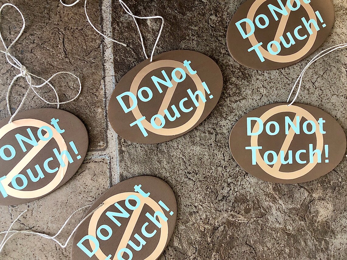 Car Seat Sign Do Not Touch Please Dont Touch Signs Baby - Etsy