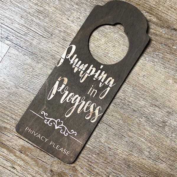 Pumping in Progress - Etsy