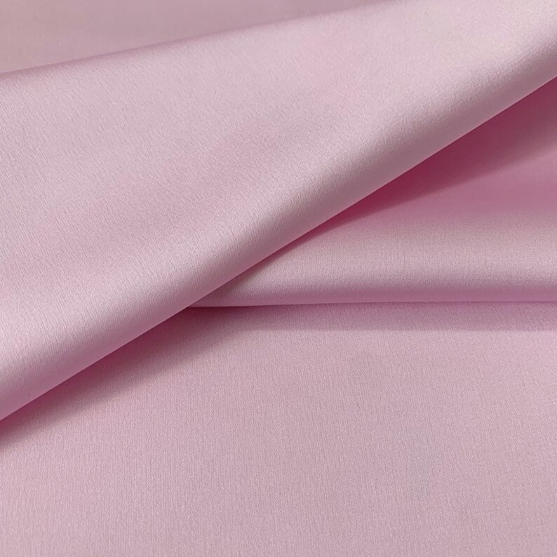 Silk Fabric BABY PINK | Etsy