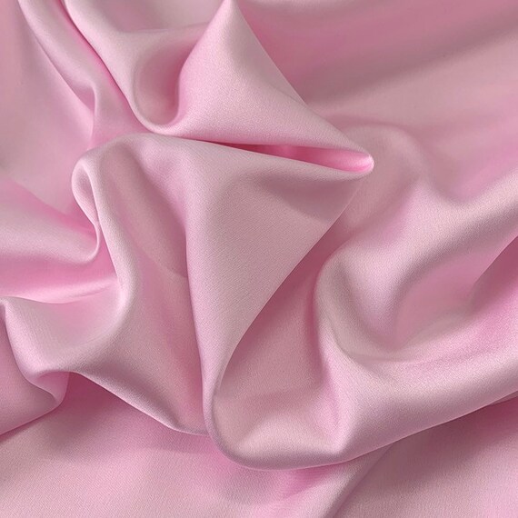 Silk Fabric BABY PINK | Etsy
