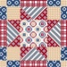 Quilt Square Nebraska Cross Stitch Pattern - Etsy