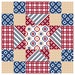 Quilt Square Nebraska Cross Stitch Pattern - Etsy